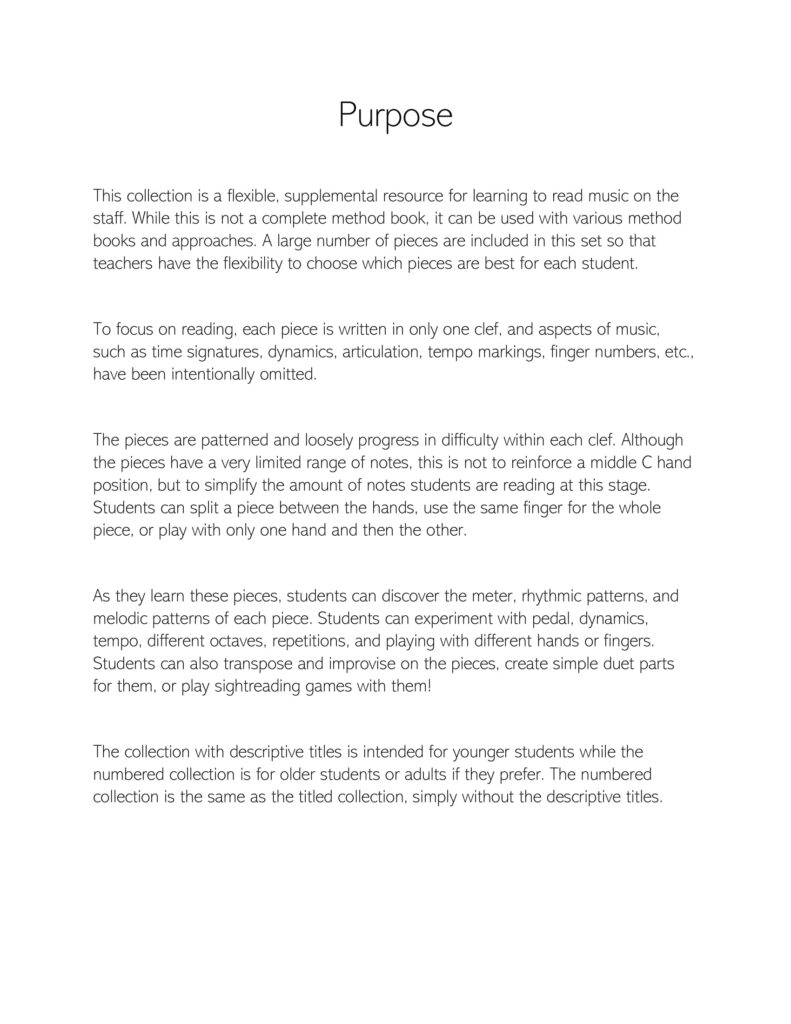 Free Sample – Simple Staff – Roots